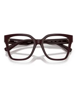 Burberry Square Eyeglasses - Bordeaux