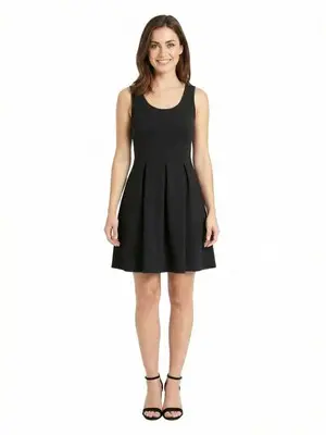 24seven Comfort Apparel Scoop Neck Day Dresses