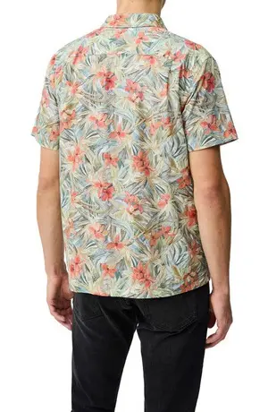 Rodd & Gunn Riverina Floral Short Sleeve Button-up Shirt - Botanical