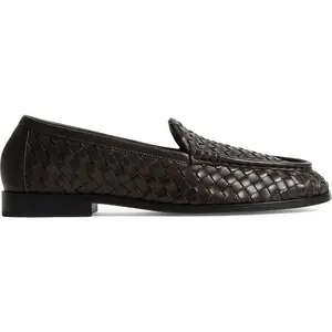 Bottega Veneta Sveglia Intrecciato Loafer - Espresso