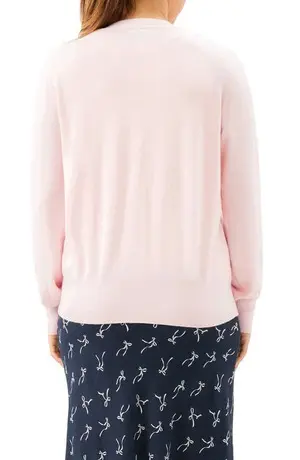 Karen Kane V-neck Button-front Cardigan - Rose