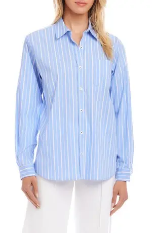 Karen Kane Striped Shirts For Women