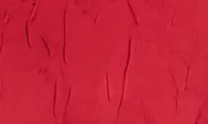 Karen Kane Flare Sleeve Tie Front Satin Top - Red