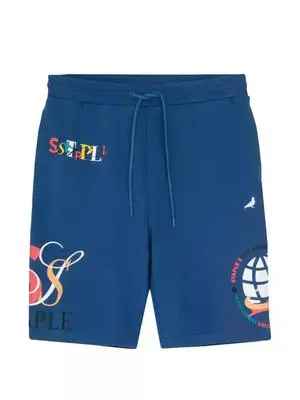 STAPLE Graphic Drawstring Shorts