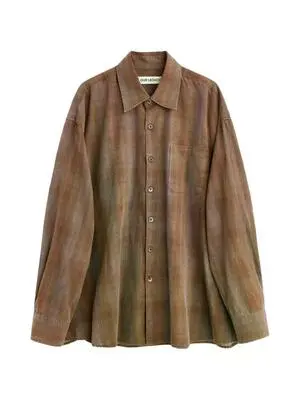 Our Legacy Checked Chest-pocket Shirt