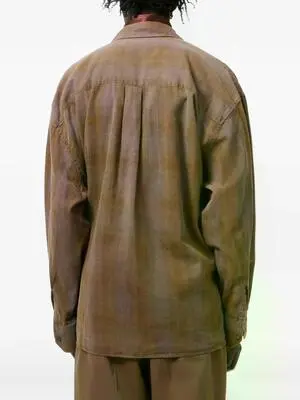 Our Legacy Checked Chest-pocket Shirt