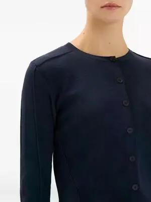 High Guipure Panelling Cardigan