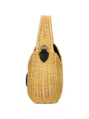 Just Cavalli Woven Tote Bag