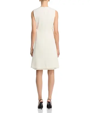Rickie Freeman For Teri Jon Crepe Apron Dress
