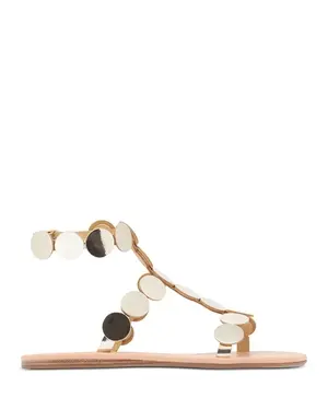 ANCIENT GREEK SANDALS Triton Mirror Sandals