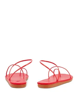 ANCIENT GREEK SANDALS Kansiz Sandals - Red