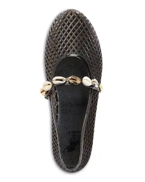 ANCIENT GREEK SANDALS Iro Shells Jelly Flats
