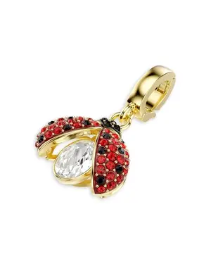 SWAROVSKI Idyllia Ladybug Charm - Red