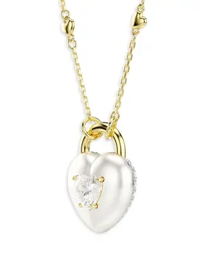 SWAROVSKI Idyllia Heart Pendant Necklace - White