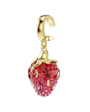 SWAROVSKI Idyllia Crystal Strawberry Charm - Red