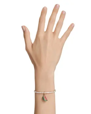SWAROVSKI Idyllia Crystal Watermelon Charm - Multicolored
