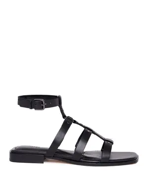 Paige Ryland Flat Sandals - Black