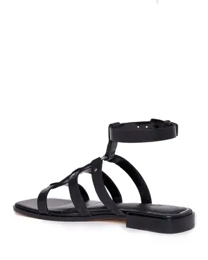 Paige Ryland Flat Sandals - Black