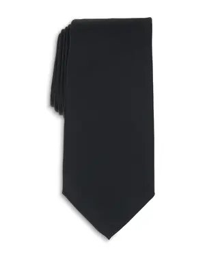 Thomas Pink Classic Textured Satin Tie - Black