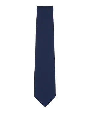 Thomas Pink Classic Textured Satin Tie - Navy