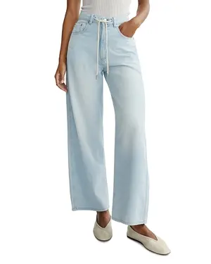 DL1961 Taylor High-rise Barrel Jeans - Poolside Aura