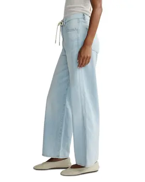 DL1961 Taylor High-rise Barrel Jeans - Poolside Aura