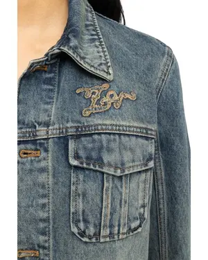 Zadig&Voltaire Lienna Denim Jacket - Light Blue
