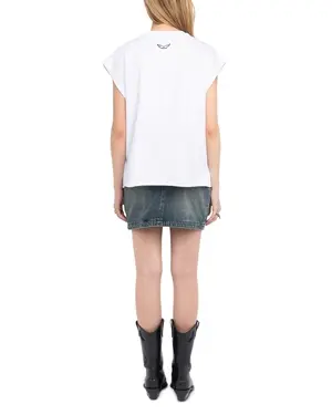 Zadig&Voltaire Cloex Voltaire Embellished Tee