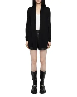 Zadig&Voltaire Robyn Cashmere Cardigan - Black