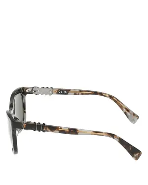 Rag & Bone Square Sunglasses 53mm - Grey/green