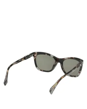 Rag & Bone Square Sunglasses 53mm - Grey/green