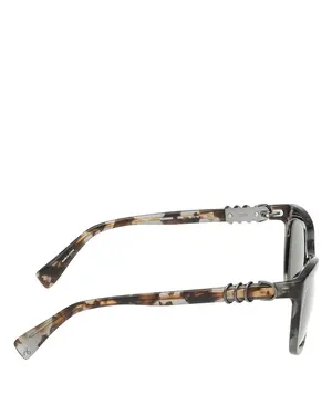 Rag & Bone Square Sunglasses 53mm - Grey/green