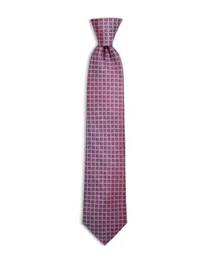 Bloomingdale'S Silk Classic Floral Neck Tie - Red