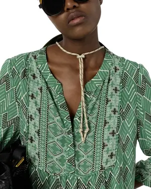 Gerard Darel Rim Tiered Dress