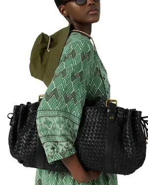 Gerard Darel Rim Tiered Dress