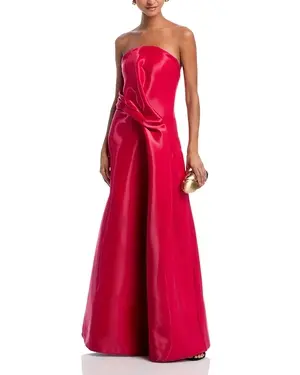 KATE BARTON Liquid Gown - Raspberry