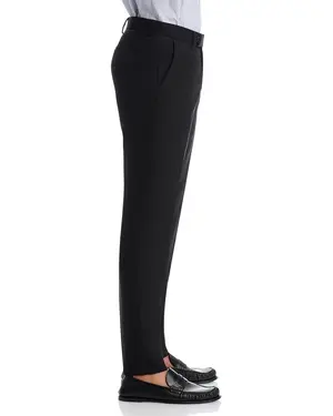 BOSS Wenten Textured Performance Wool Extra Slim Fit Suit Pants - Black
