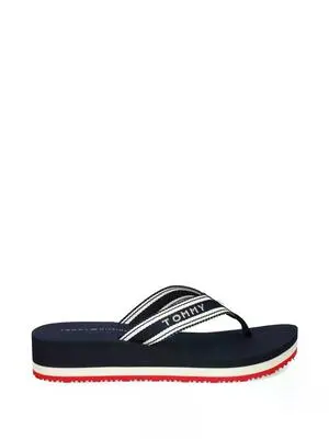 Tommy Hilfiger Striped Platform Flip-flops