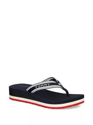 Tommy Hilfiger Striped Platform Flip-flops