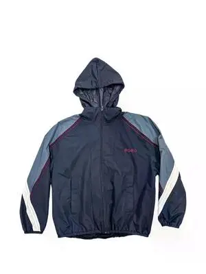 Commission Hooded Colour-block Jacket