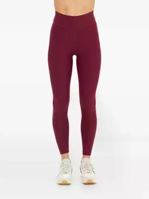 The Upside Peached Leggings - Brown