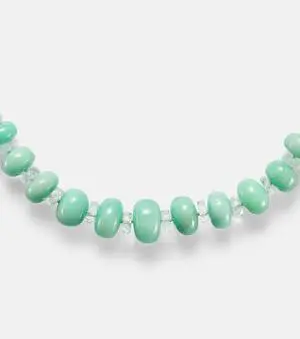 Ileana Makri Beaded Gemstone Necklace