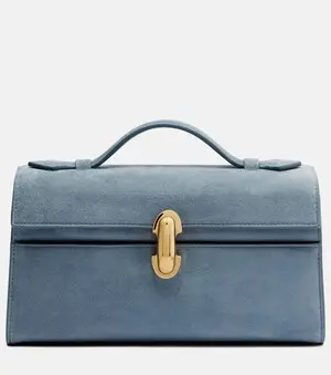 Savette Symmetry Pochette Mini Top-handle Bag - Blue