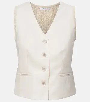 Max Mara Single Breasted Vests For Women
