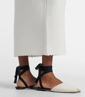 Jacquemus Tablier Knitted Midi Dress - White