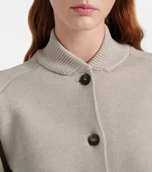 Jacquemus Lavande Wool-blend Cardigan