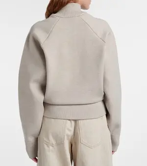 Jacquemus Lavande Wool-blend Cardigan
