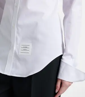 Thom Browne Logo Cotton Shirt