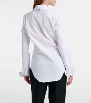 Thom Browne Logo Cotton Shirt