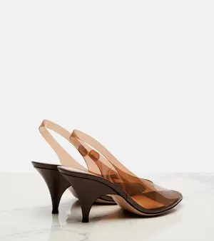 GIANVITO ROSSI Tpu Slingback Sandals